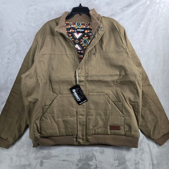 Hooey | Jackets & Coats | Hooey Western Canvas Workwear Jacket Tan Full ...